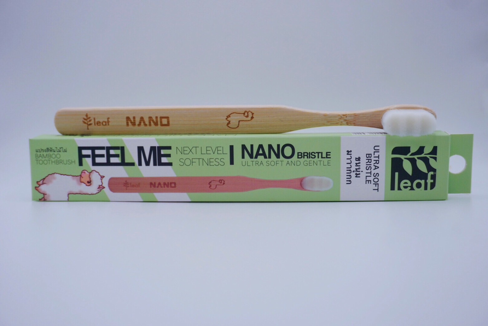 ULTRA SOFT BAMBOO TOOTHBRUSH - NANO BRISTLES